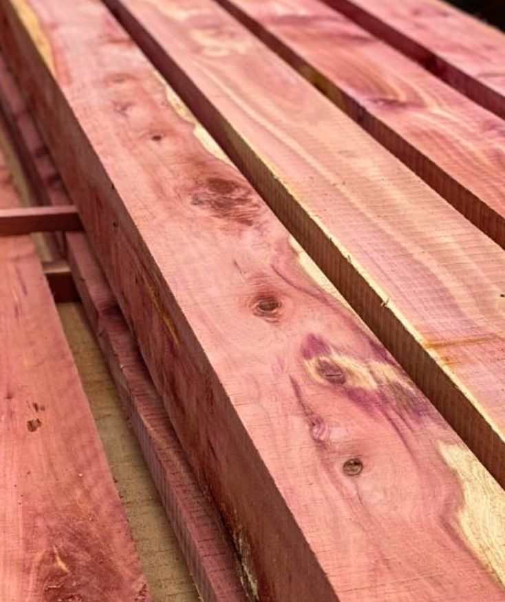 Eastern Red Cedar Beams – North Point Lumber
